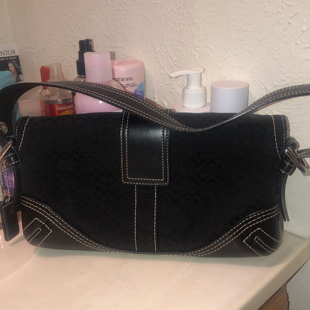 Coach Signature Mini Soho Shoulder Bag - Gem